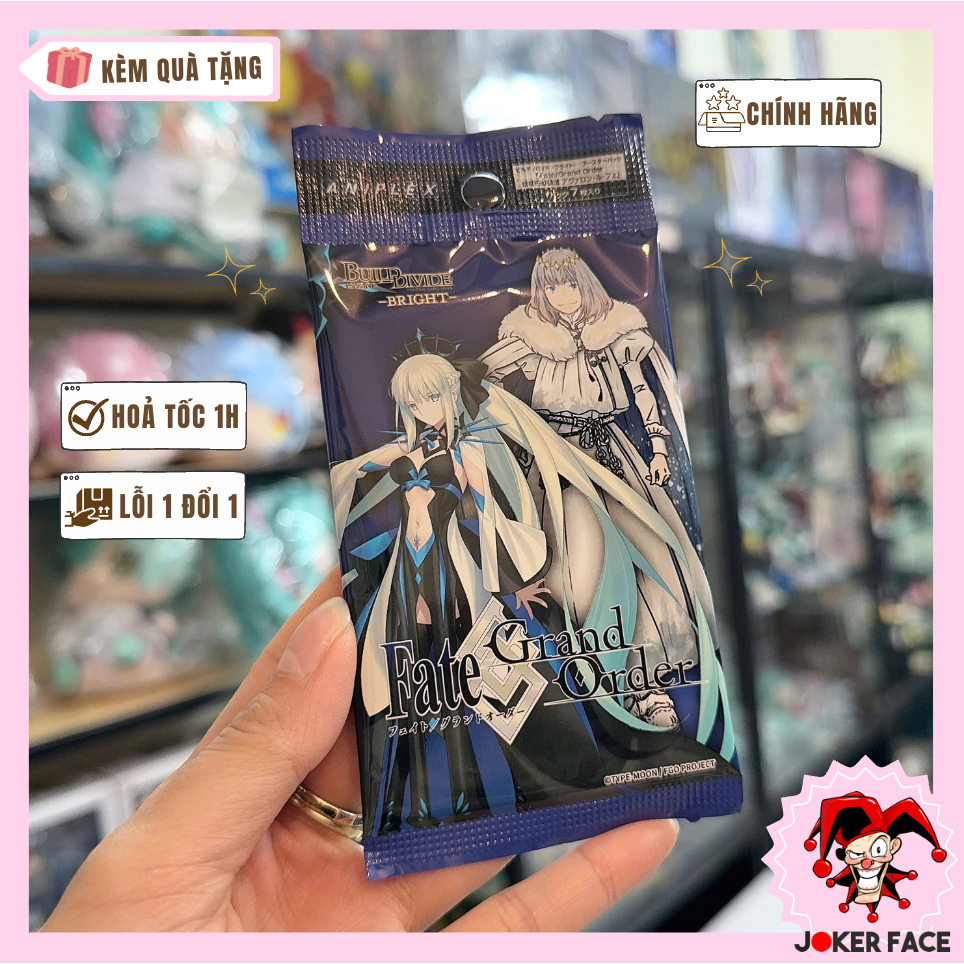 [Chính Hãng] Thẻ Bài Fate/Grand Order Fae Round Table Domain Built Divide Avalon le Fae Booster ...
