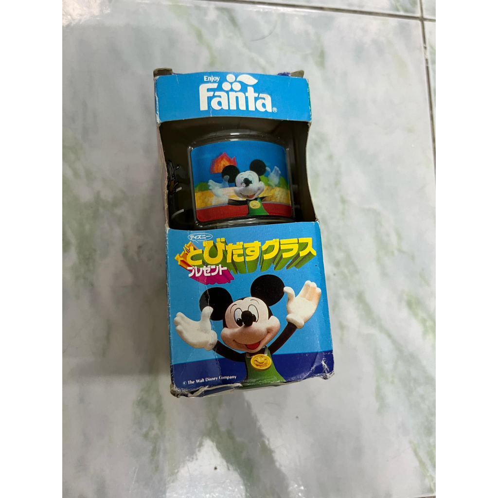 LY COCA COLA FANTA MICKEY DISNEY HÀNG VINTAGE | Shopee Việt Nam