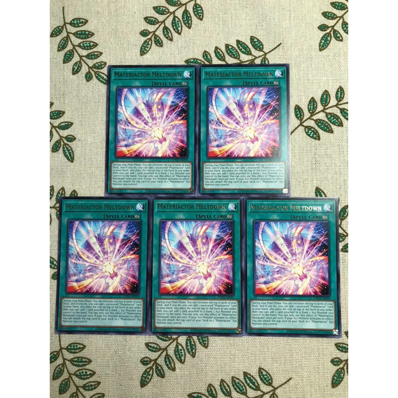 [LiLy_Yugioh] Lá bài Suda-AE059 Materiactor Meltdown (R) | Shopee Việt Nam