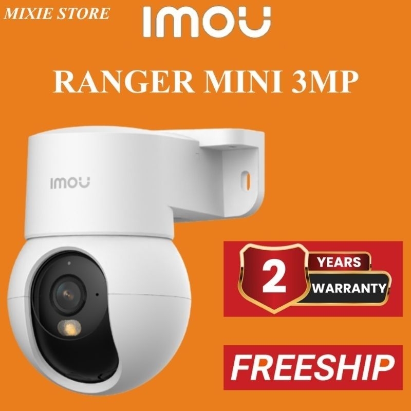 [MẪU MỚI] Camera WIFI IMOU Ranger Mini 3MP - IPC-K2MP-3H1WE Có màu ban ...