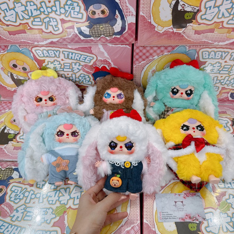 [ SHIP HOẢ TỐC ] NGUYÊN SET BABY THREE MACARON V2 set 6 box nguyên seal ...