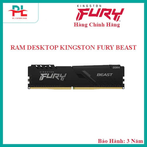 Ram PC Kingston Fury Beast Black 8GB 3200MHz DDR4 KF432C16BB/8 - Hàng Chính Hãng - bh 3 Năm ...