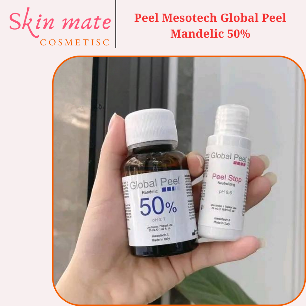 (2ml dùng thử) Peel căng bóng, trẻ hóa da Mesotech Global Peel Mandelic ...