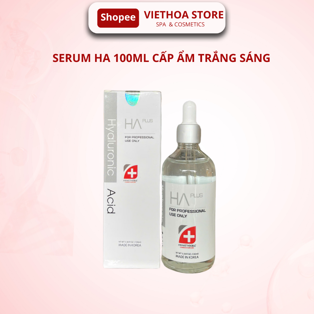 Serum HA Plus Hyaluronic Acid 100ml Dưỡng Ẩm Phục Hồi Da Chống Lão Hóa ...