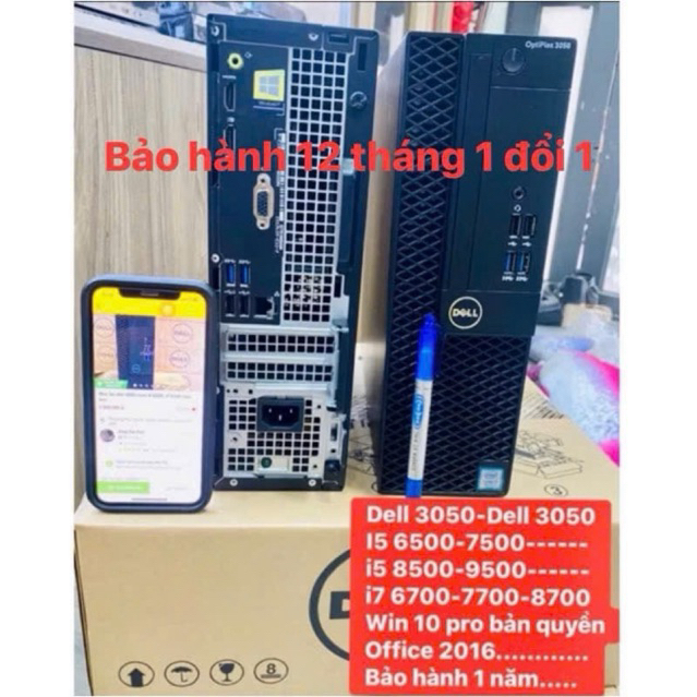 Máy tính dell 3050sff ,3060sff core i3 6100,7100,8100,i5 6500,7500,8500 ...