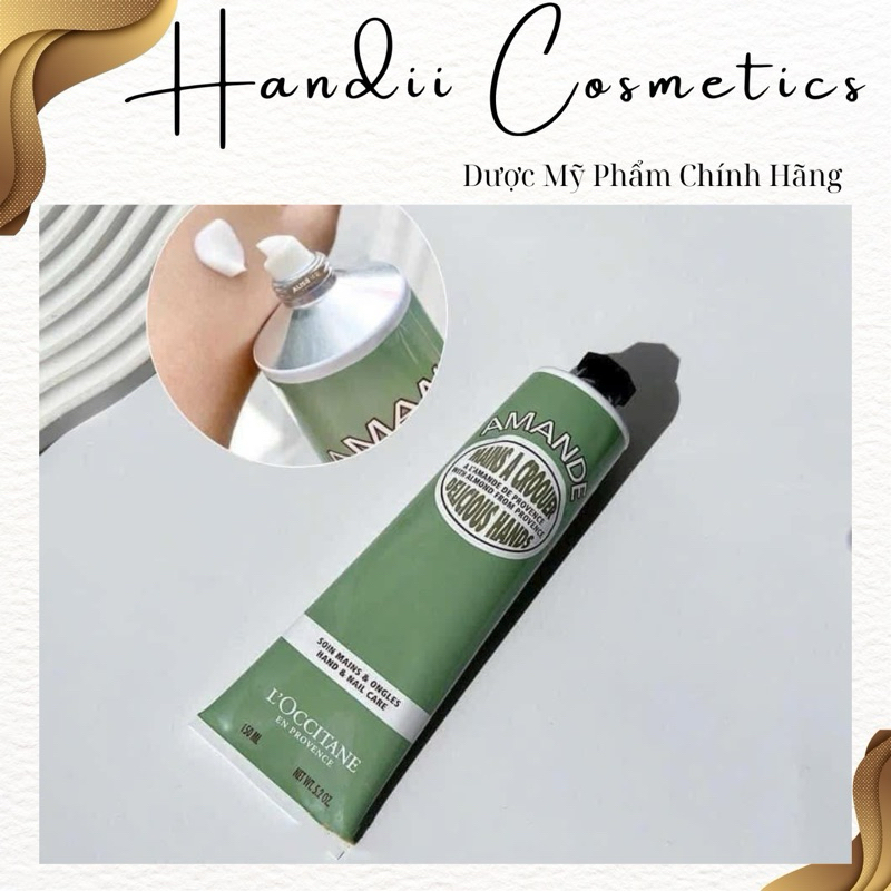 Kem dưỡng da tay Loccitane Amande Hạnh Nhân Shea Butter 30ml 75ml 150ml | Shopee Việt Nam