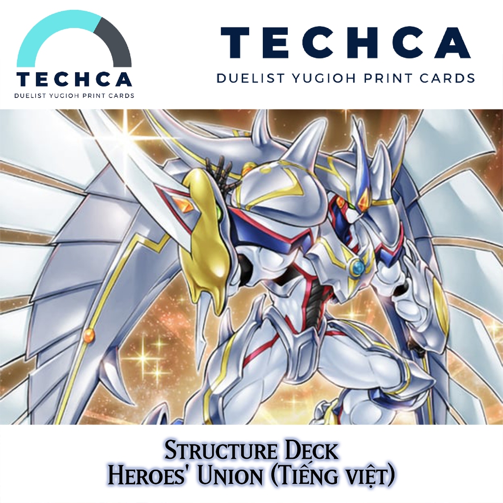 [Bài In Tiếng Việt] Bộ bài Yugioh - Structure Deck - Heroes' Union ...