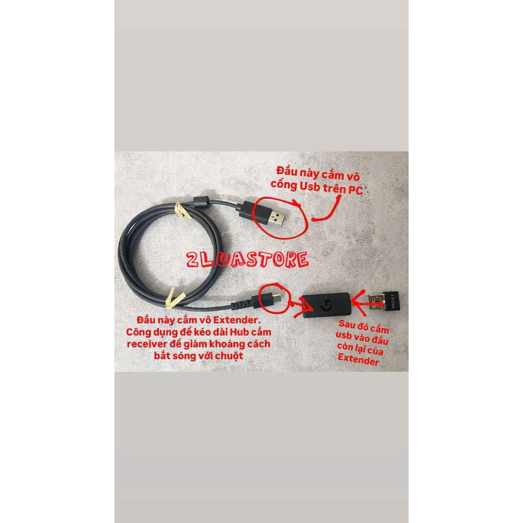 Dây cáp sạc Type C đầu chuyển (extender) Grip tape zin cho chuột ...