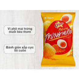 O'Star Snack Vị Phô Mai Trứng Muối 90g | Shopee Việt Nam