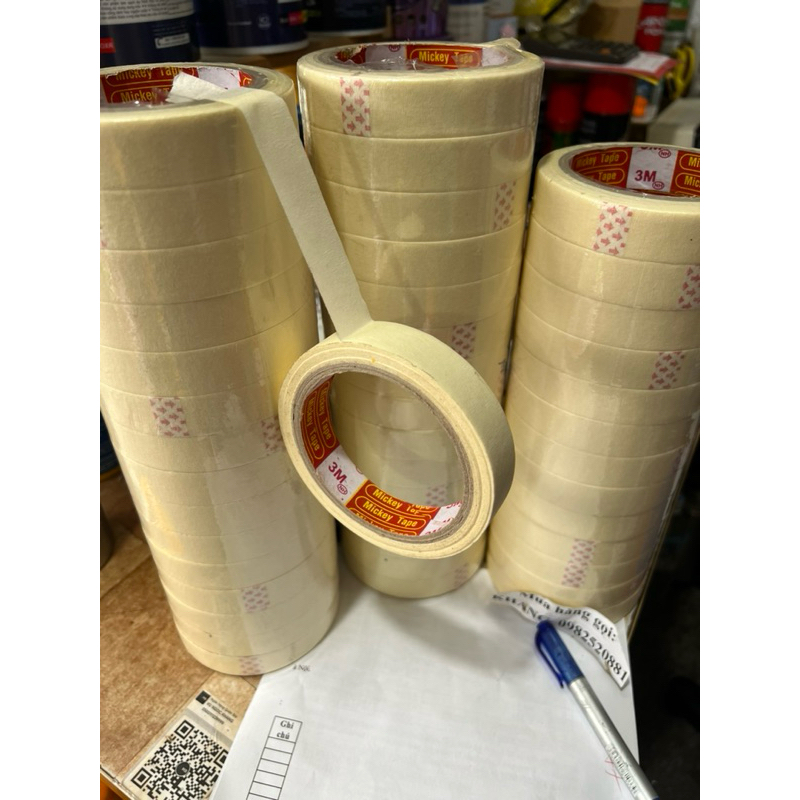 Băng dính giấy Mickey Tape 3M | Shopee Việt Nam