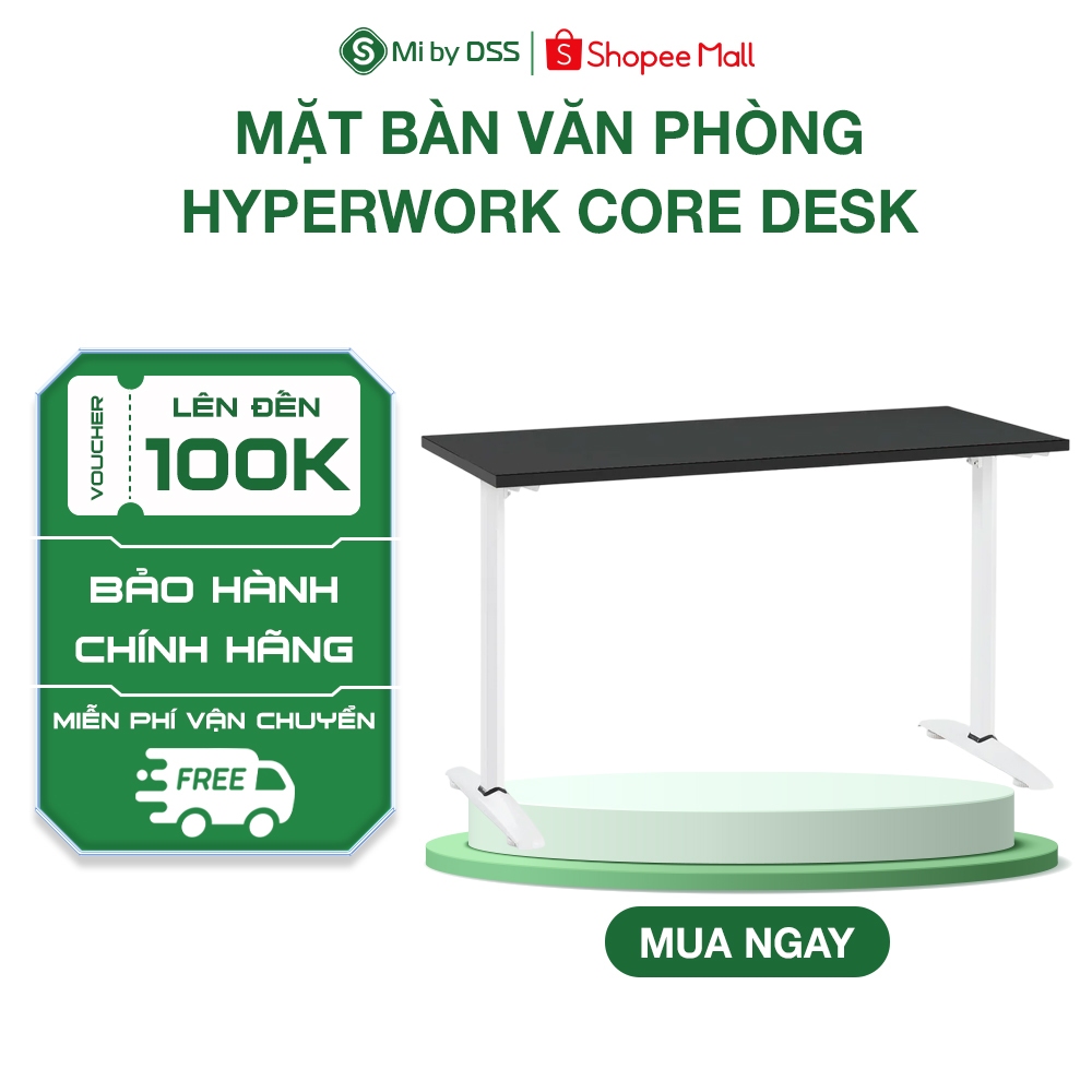 Mặt Bàn Văn Phòng HyperWork Core Desk (Chưa Bao Gồm Chân) - Hàng Chính ...