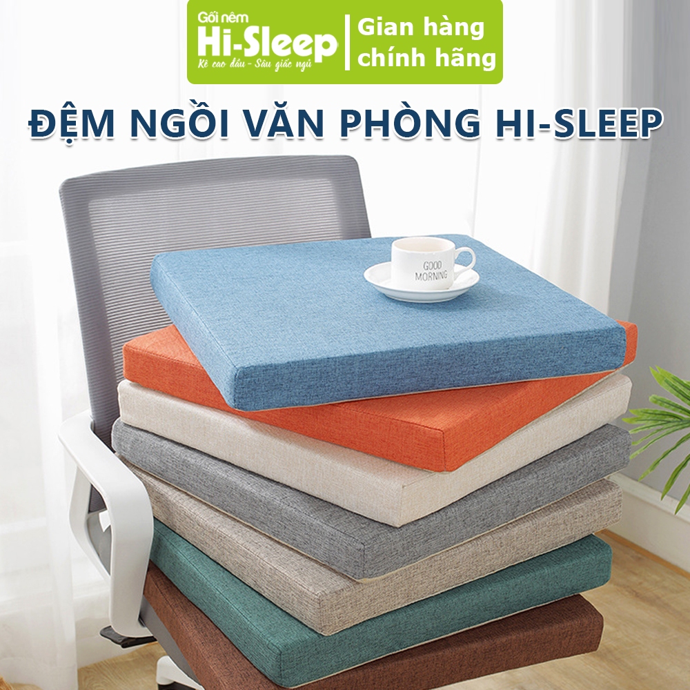 Đệm lót ghế văn phòng Hi-Sleep giúp giảm thâm, ê mông đa năng ngồi bệt ...