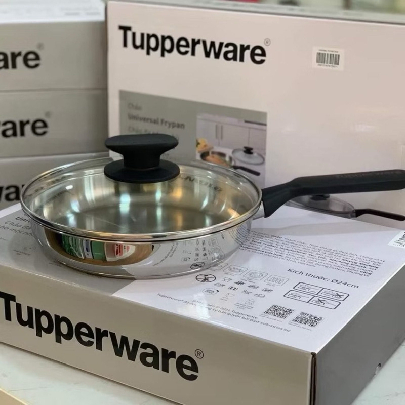 Chảo Tupperware 3 Lớp Tup Universal Frypan 24cm - Tupperware Chính Hãng ...