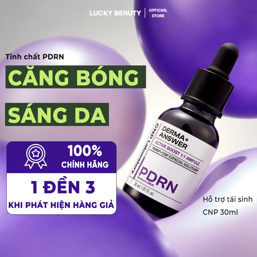 Tinh chất PDRN CNP Derma Answer Active Boost Ampule giúp căng bóng ...
