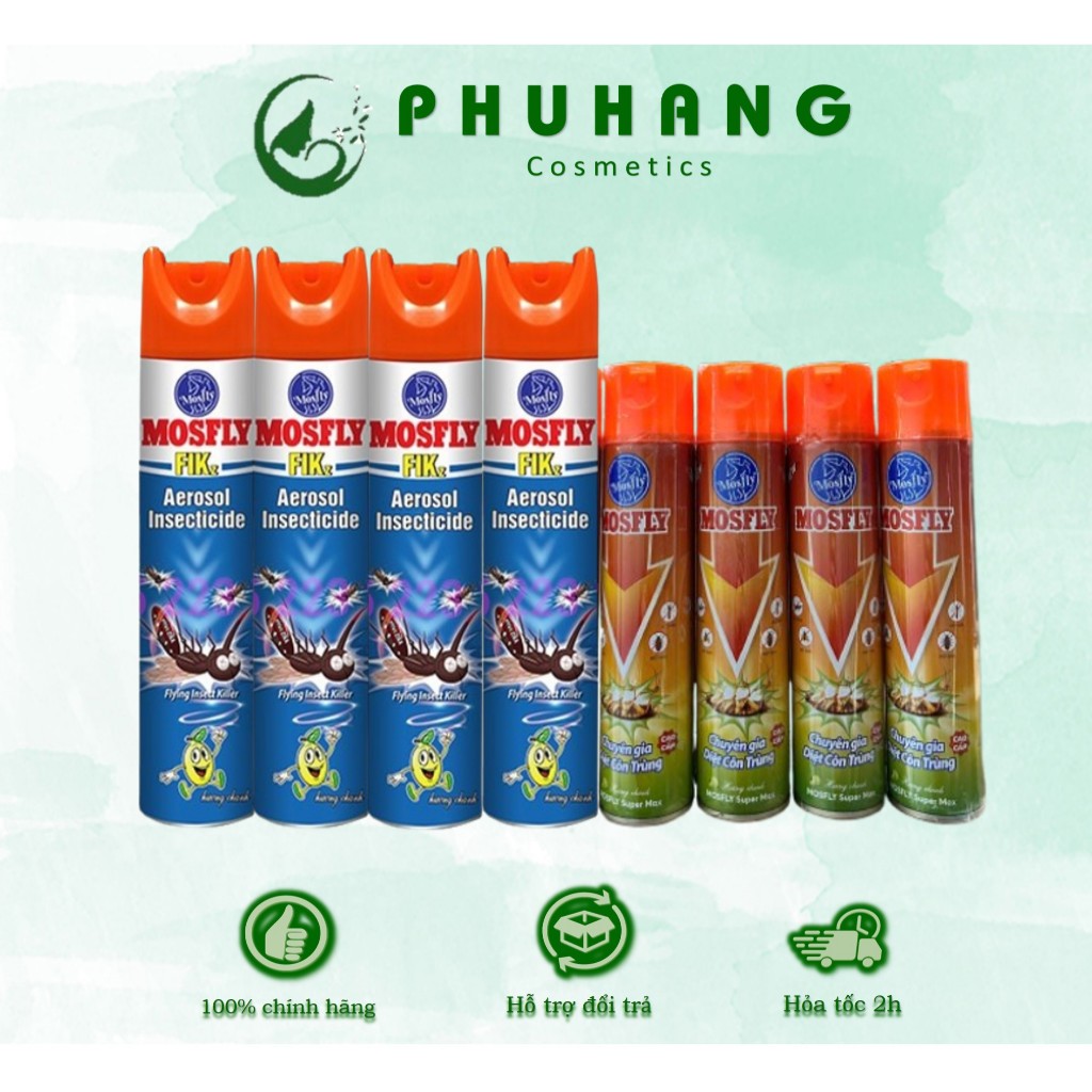 Xịt MOSFLY Muỗi Và Côn Trùng Hương Chanh 600ml | Shopee Việt Nam