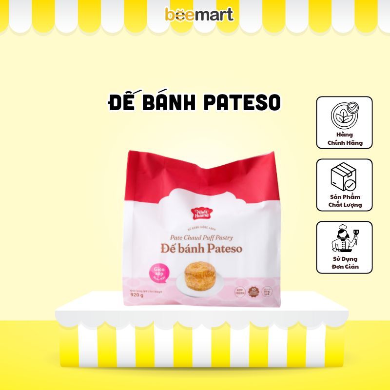 Đế Bánh PATESO 40 Chiếc - Đế bánh sẵn làm bánh Pateso mặn,ngọt | Shopee ...