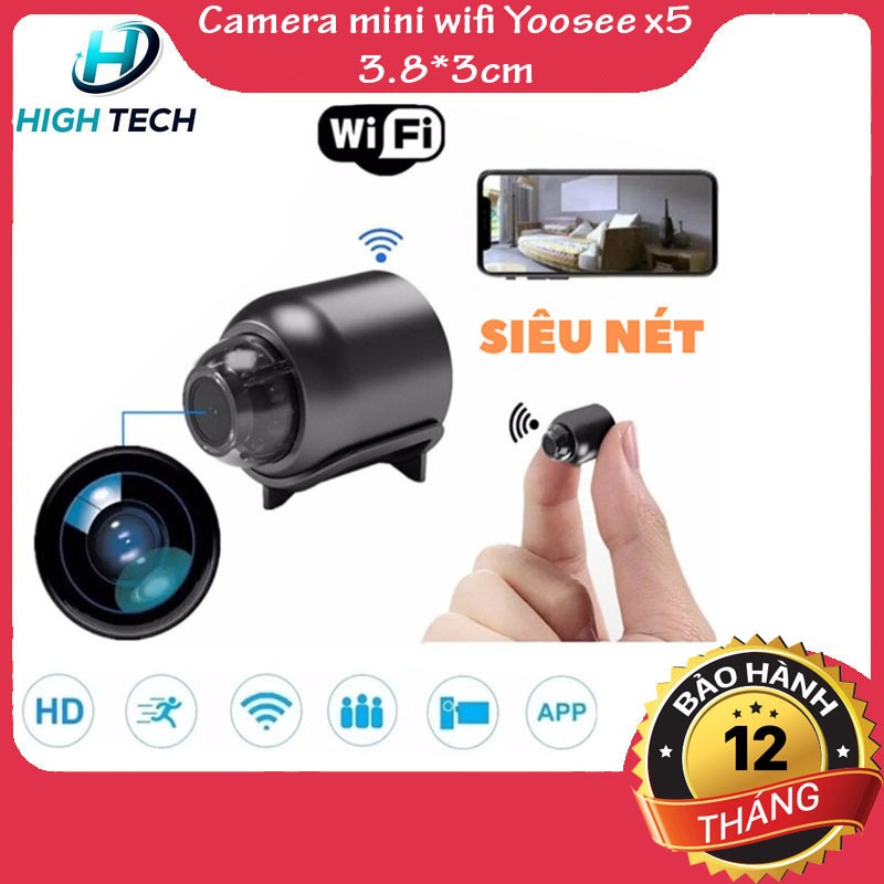 Camera wifi Yoosee MINI X5 fULL HD, tích hợp wifi, thẻ nhớ, khích thước ...