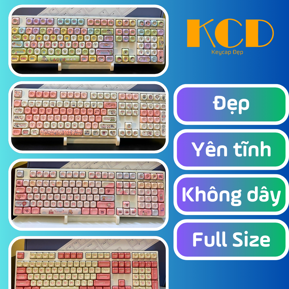 Bàn phím cơ không dây H108 thiết kế cực đẹp. Bàn phím cơ bluetooth dùng ...