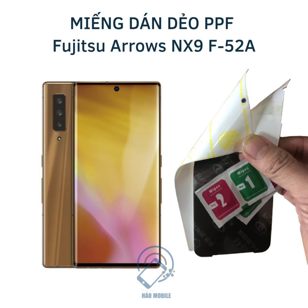 Miếng dán dẻo PPF mặt trước, mặt sau cho Fujitsu Arrows NX9 F-52A ...