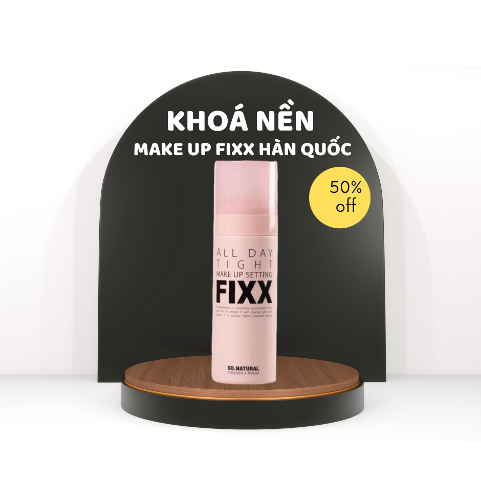 Xịt khóa nền makeup SO NATURAL ALL DAY TIGHT MAKE UP SETTING FIXX 35ml ...