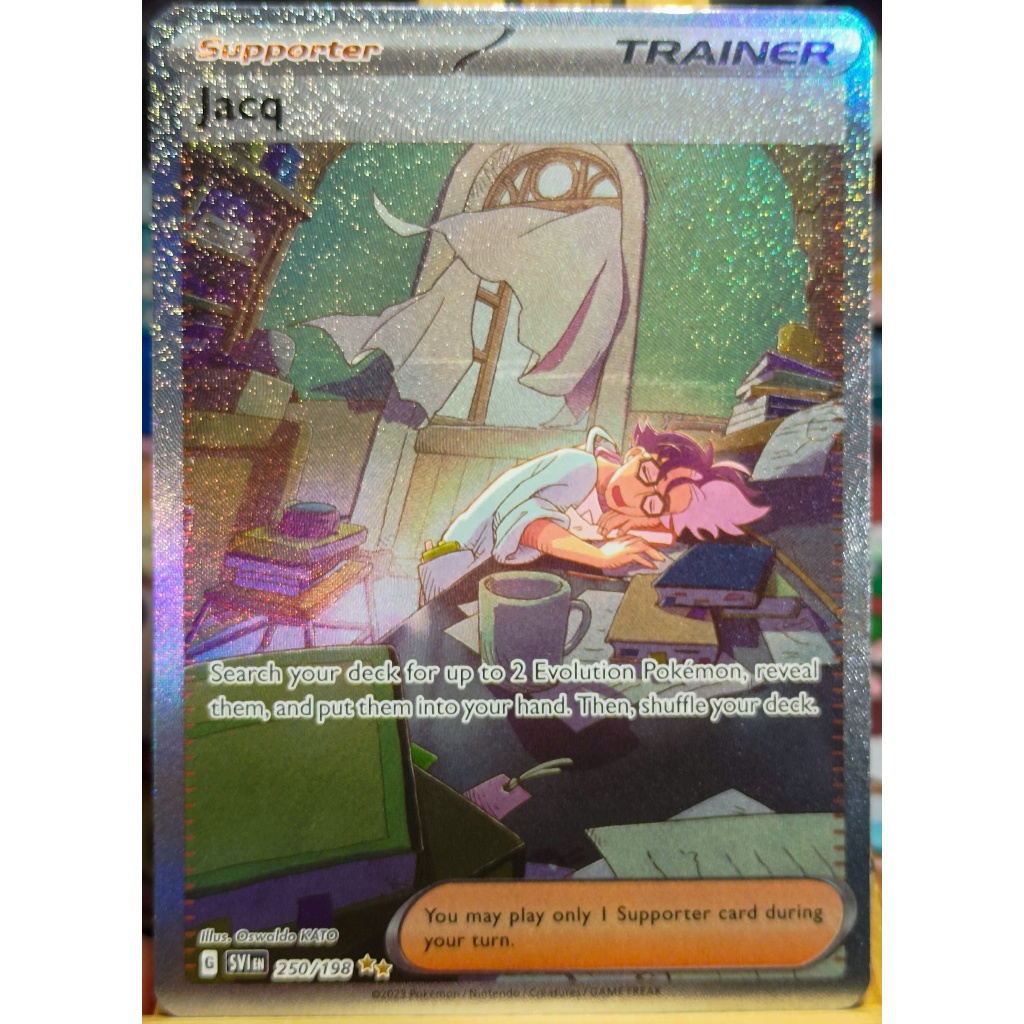[KW2 Pokemon] [EN] Thẻ Jacq - 250/198 - Special Illustration Rare ...