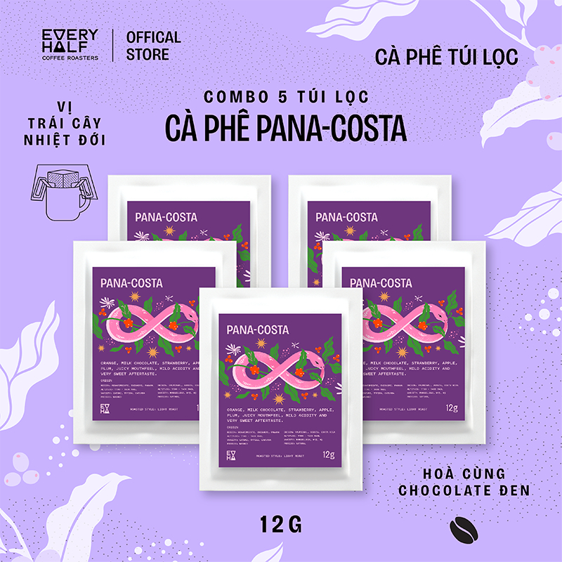 Cà Phê Pana - Costa Phin Giấy SPECIALTY DRIP BAG EVERY HALF - Cà Phê ...