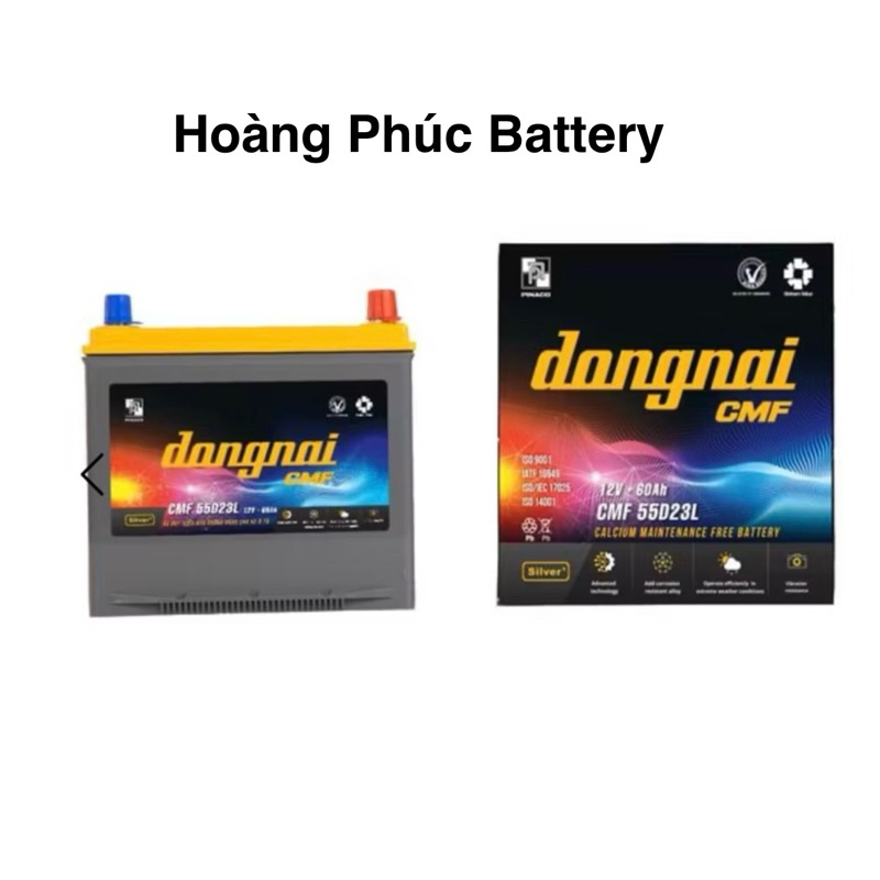 Ắc quy khô Đồng Nai CMF 55D23 (12V – 60Ah) | Shopee Việt Nam