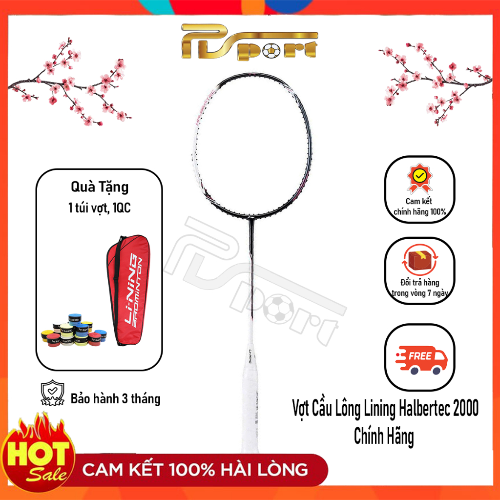 Vợt Cầu Lông Lining Halbertec 2000 Mới Chính Hãng (4U)- công thủ toàn ...