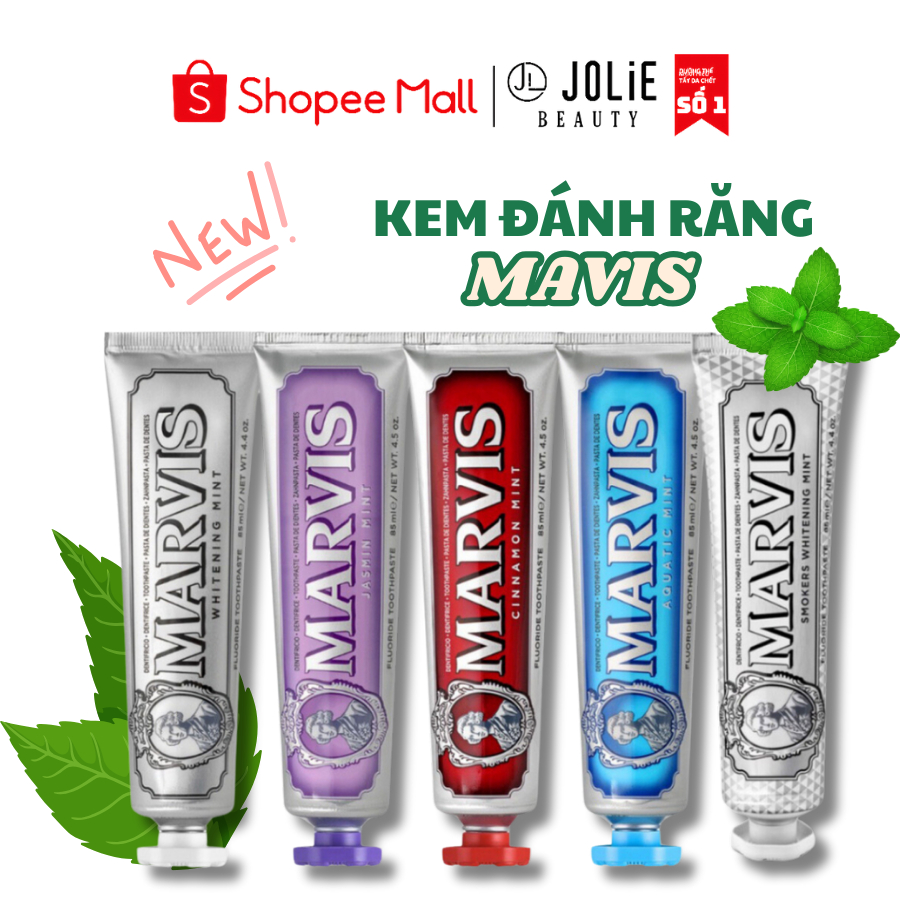 [CHÍNH HÃNG Ý] Kem Đánh Răng Marvis cao cấp - Marvis FULL các mùi hương 85ml | Shopee Việt Nam