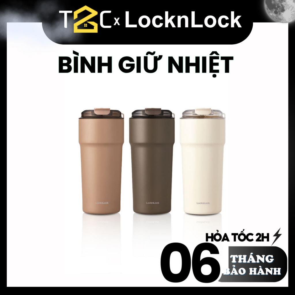 Ly Giữ Nhiệt LocknLock Metro Cafe Tumbler Dây Đeo Phủ Sứ Uống Cafe ...
