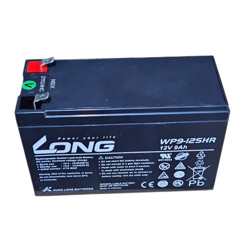 Ắc quy Long WP9-12SHR ( 12V 9Ah) - Ắc quy Long 9A dùng cho UPS, lưu điện cửa cuốn, loa kéo ...
