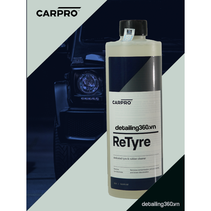 Dung dịch tẩy lốp xe CARPRO RETYRE | Shopee Việt Nam