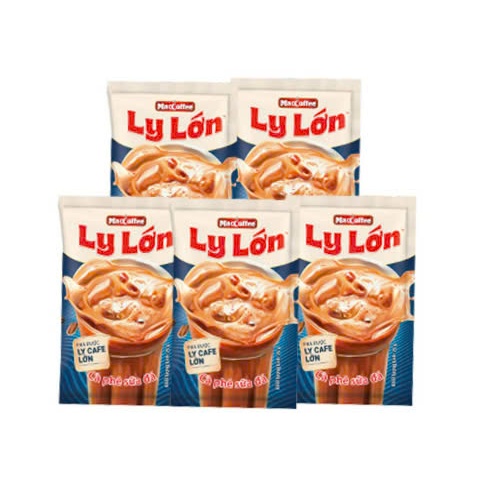 Combo 5 Dây Cà phê sữa Ly Lớn MacCoffee (10 gói x 26G) | Shopee Việt Nam