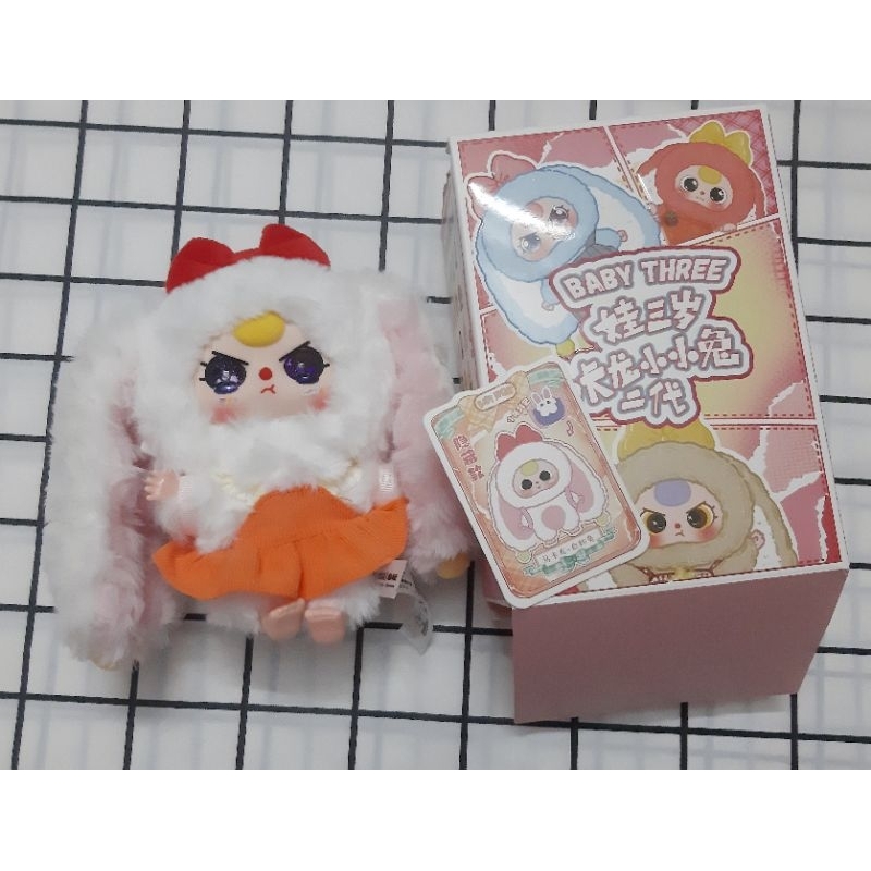 [ĐÃ KHUI] Baby three Macaron V2 Secret Thỏ trắng mắt nước rưng (còn box ...