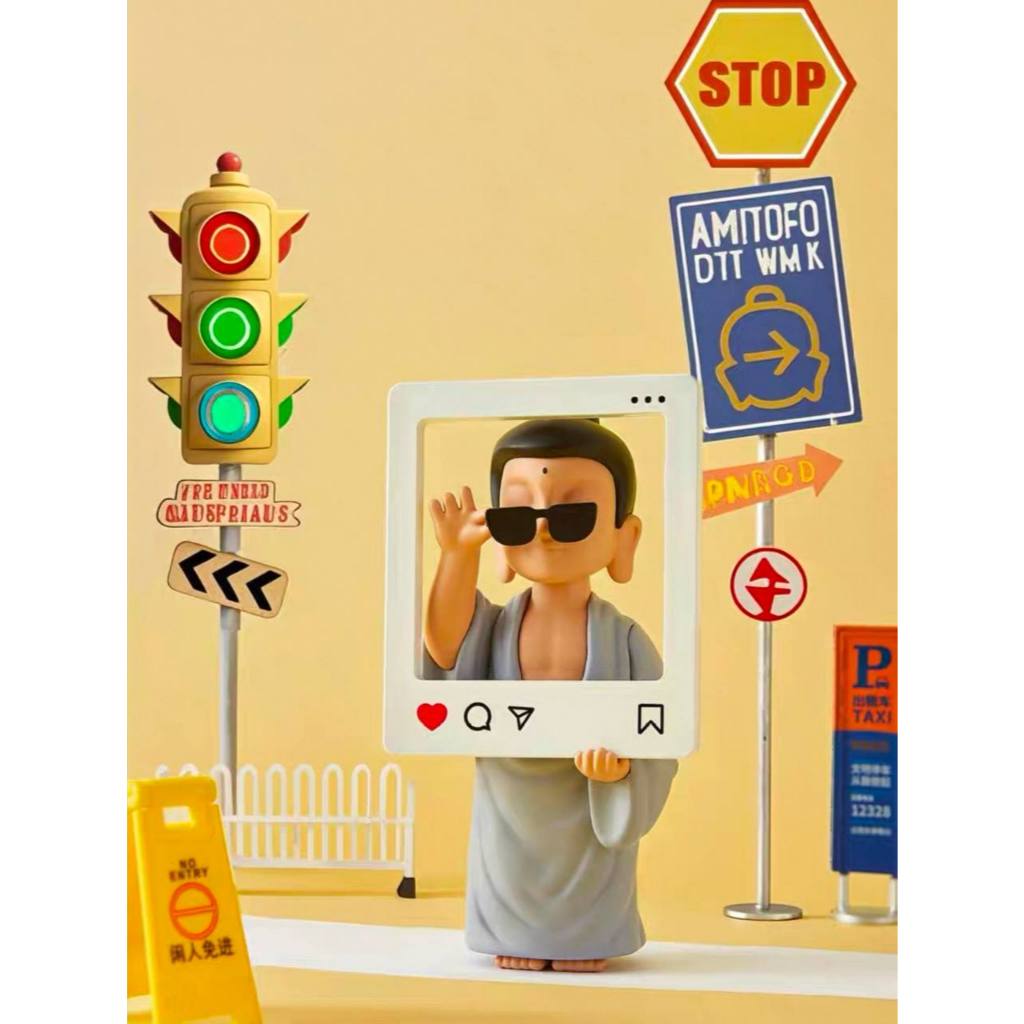 blind box phật hài thái lan Amitofo City Walk- hộp mù art toys Amitofo ...
