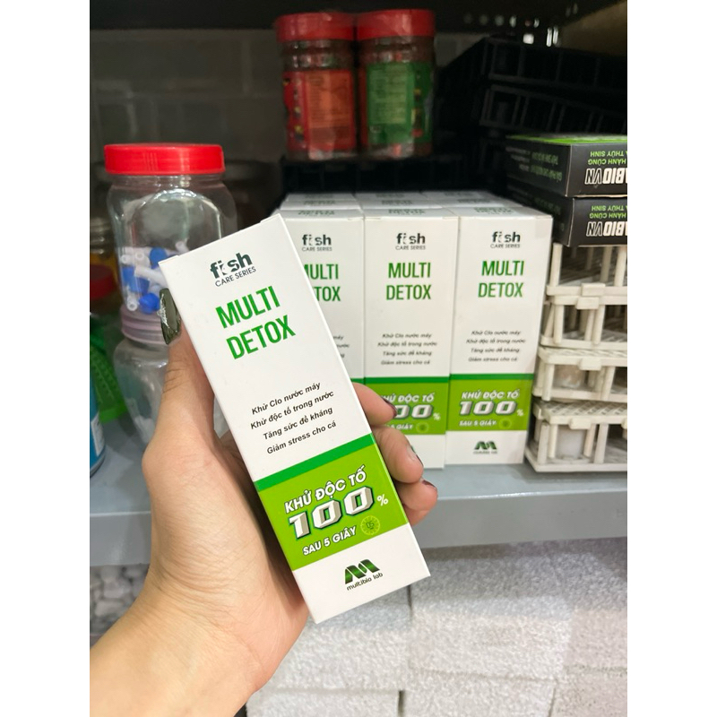 Multi Detox - Khử clo hồ cá , khử độc tố và kim loại nặng cho bể cá ...