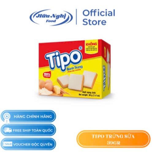 KHAY 6 HỘP TIPO BÁNH TRỨNG 39G | Shopee Việt Nam