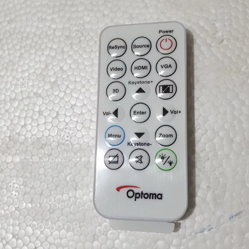 Remote Điều khiển máy chiếu Optoma Dẹt (kèm pin) | Shopee Việt Nam