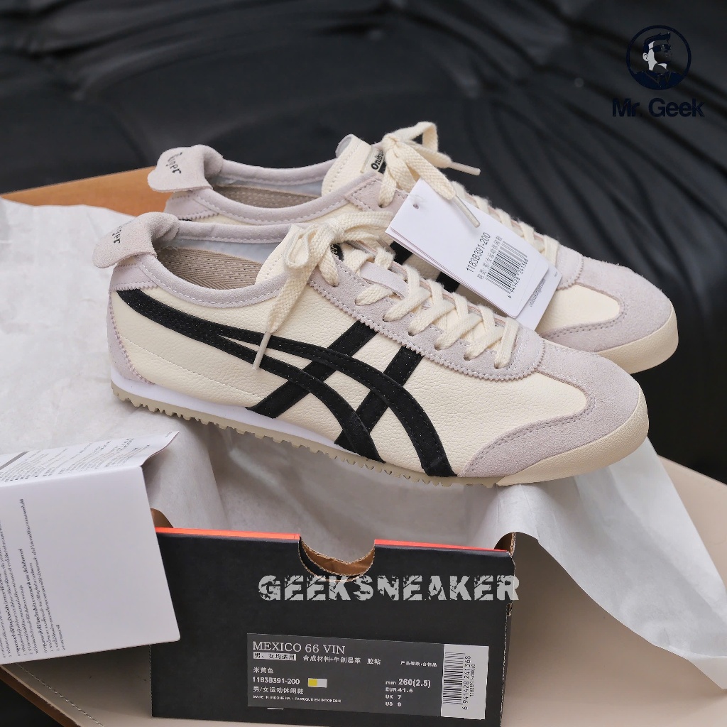 [GeekSneaker] Giày Sneaker cổ thấp Onit.suka Tiger Mexico 66 - Black ...