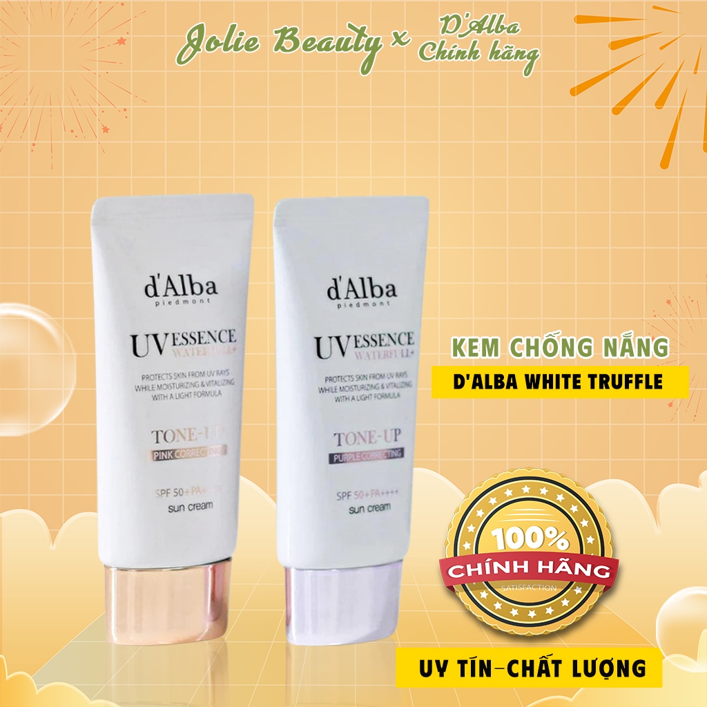 Kem Chống Nắng Phổ Rộng D'Alba Nâng Tone White Truffle Purple SPF50+ PA++++ 50ml| Jolie Beauty ...