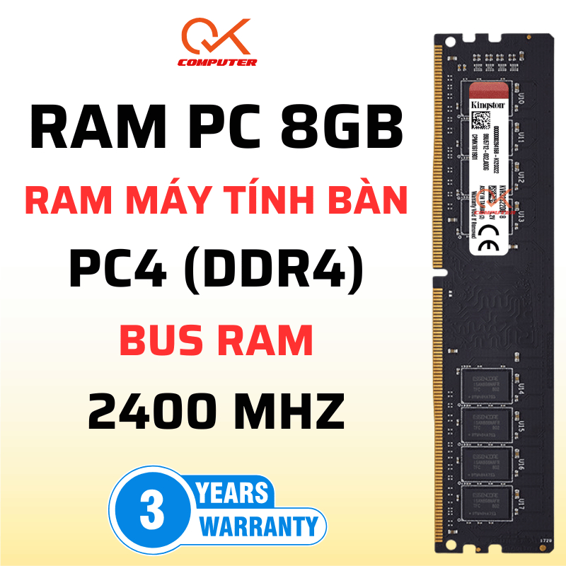 Ram PC 8GB DDR4 bus 2400MHz Memory RAM DIMM máy tính bàn 8GB PC4 2400 ...