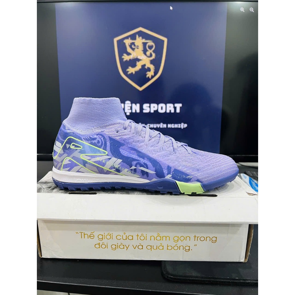 (Khâu Đế) Giày Bóng Đá Superly 10 TF Tặng Tất, Hộp, Túi Đựng Giày và Bảo hành keo đế trọn đời ...