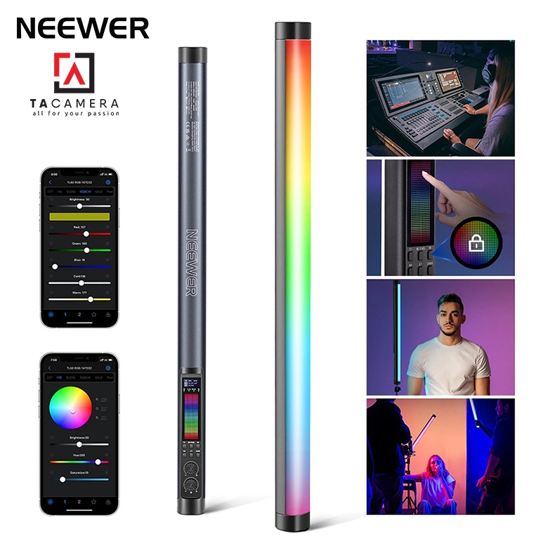 Đèn LED Tube Neewer TL60C RGB - Tube Light Stick | Shopee Việt Nam