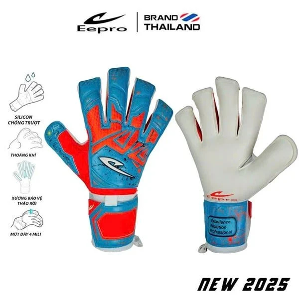 Găng tay thủ môn Eepro Victory 2025 Thailand Xanh trắng | Shopee Việt Nam