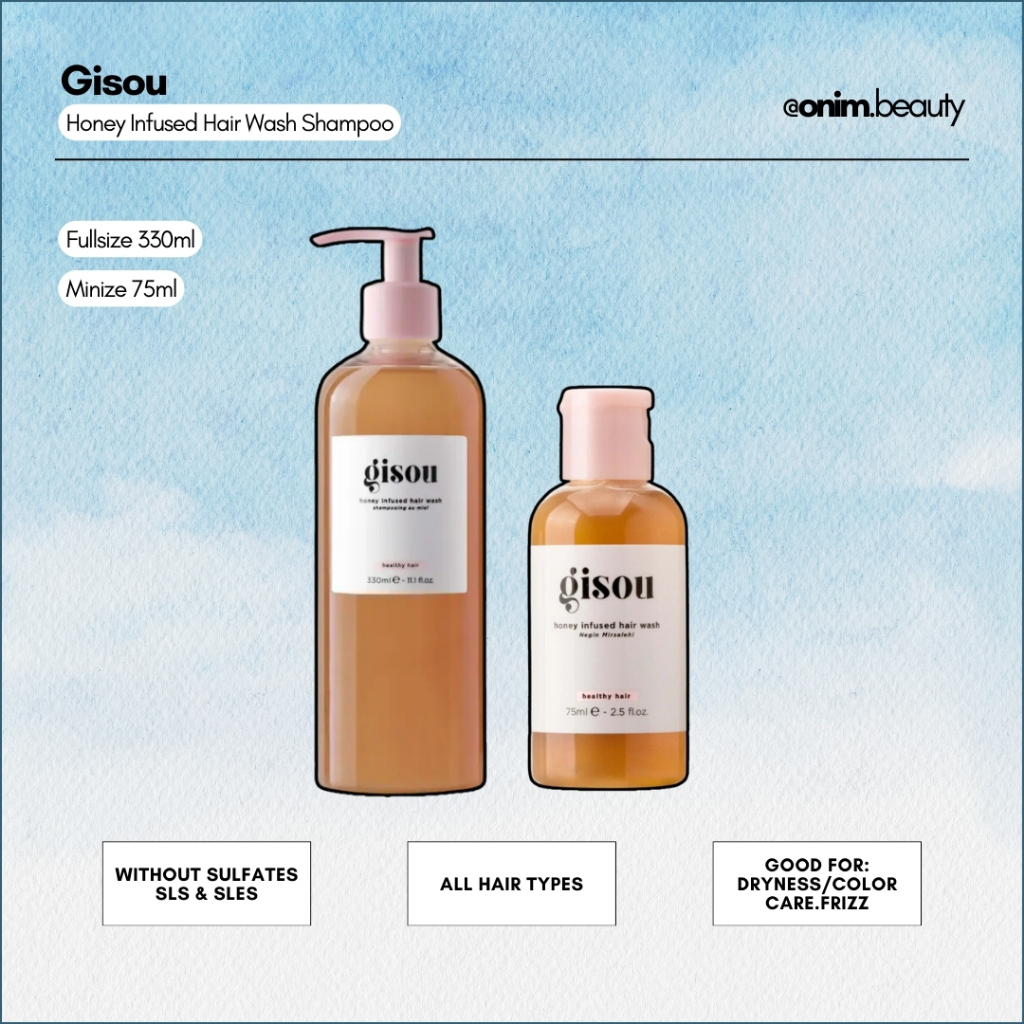 [𝐀𝐮𝐭𝐡-𝐁𝐢𝐥𝐥 𝐔𝐒] Dầu gội Gisou Honey Infused Hair Wash Shampoo - ᴏᴍɪᴍ ...
