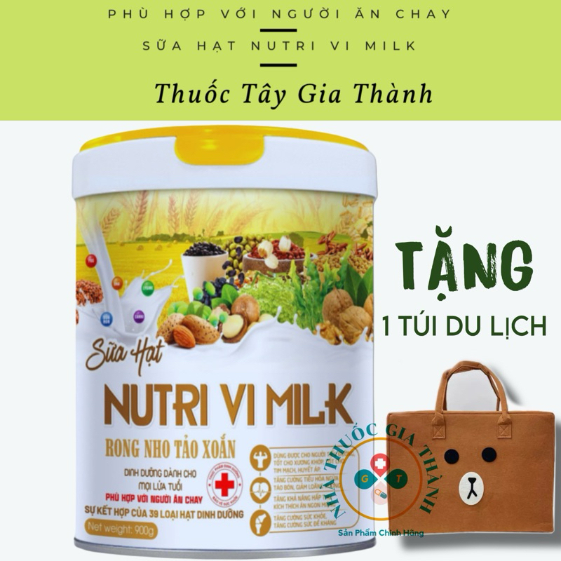 [Chính hãng] Sữa Hạt Nutri Vi Milk rong nho tảo xoắn, sự kết hợp của 19 ...
