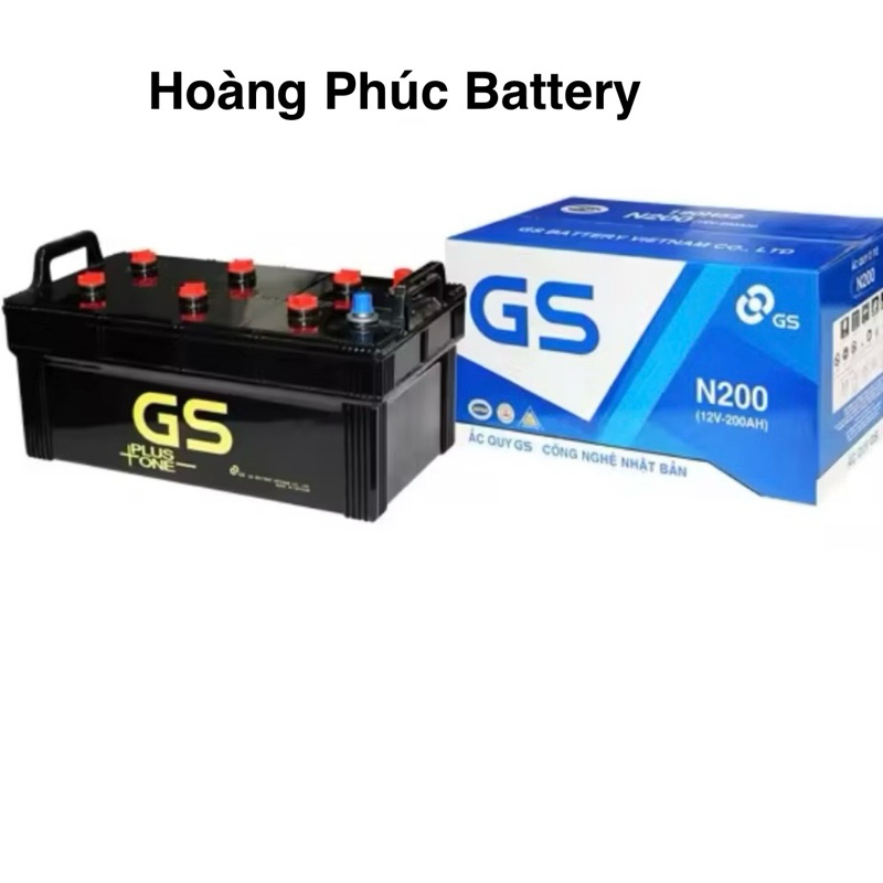 Bình ắc quy 12v GS N200 (12V-200AH) | Shopee Việt Nam
