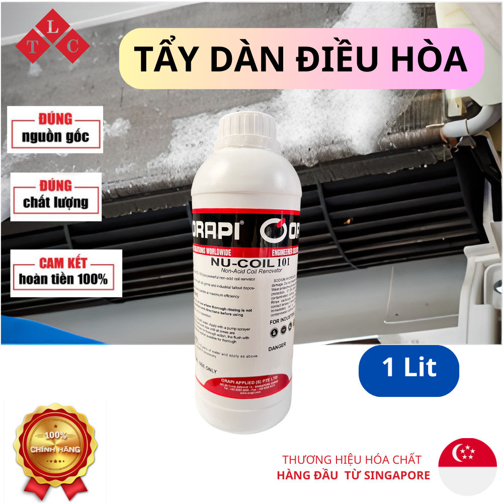 Dung dịch tẩy rửa dàn nóng dàn lạnh điều hòa - ORAPI SINGAPORE - NUCOIL ...