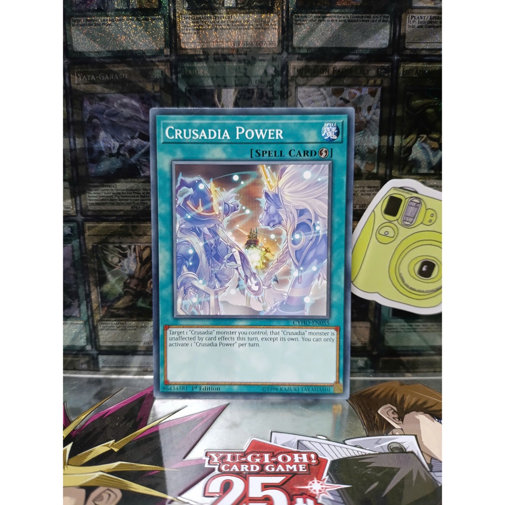 [ Đỗ Lạc Shop ] Thẻ Bài Mint90 Yugioh Spell Crusadia Power Common | Shopee Việt Nam