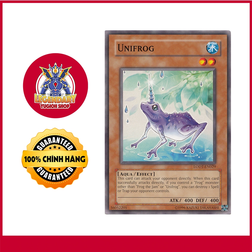[Thẻ Bài Yugioh Chính Hãng] Unifrog | Shopee Việt Nam
